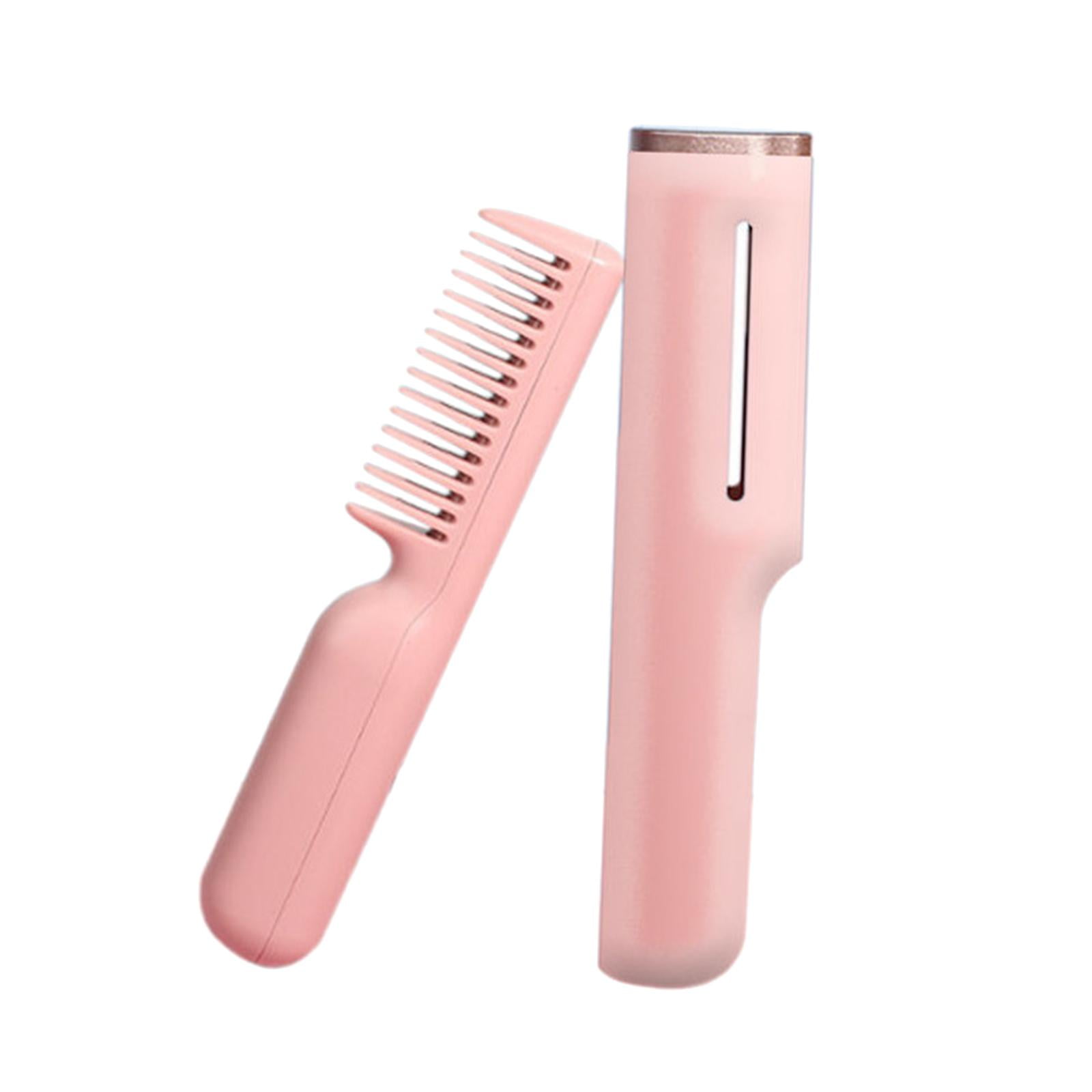 Cordless Hair Straightener Brush Heated Hair Straightener Comb, Anti ...