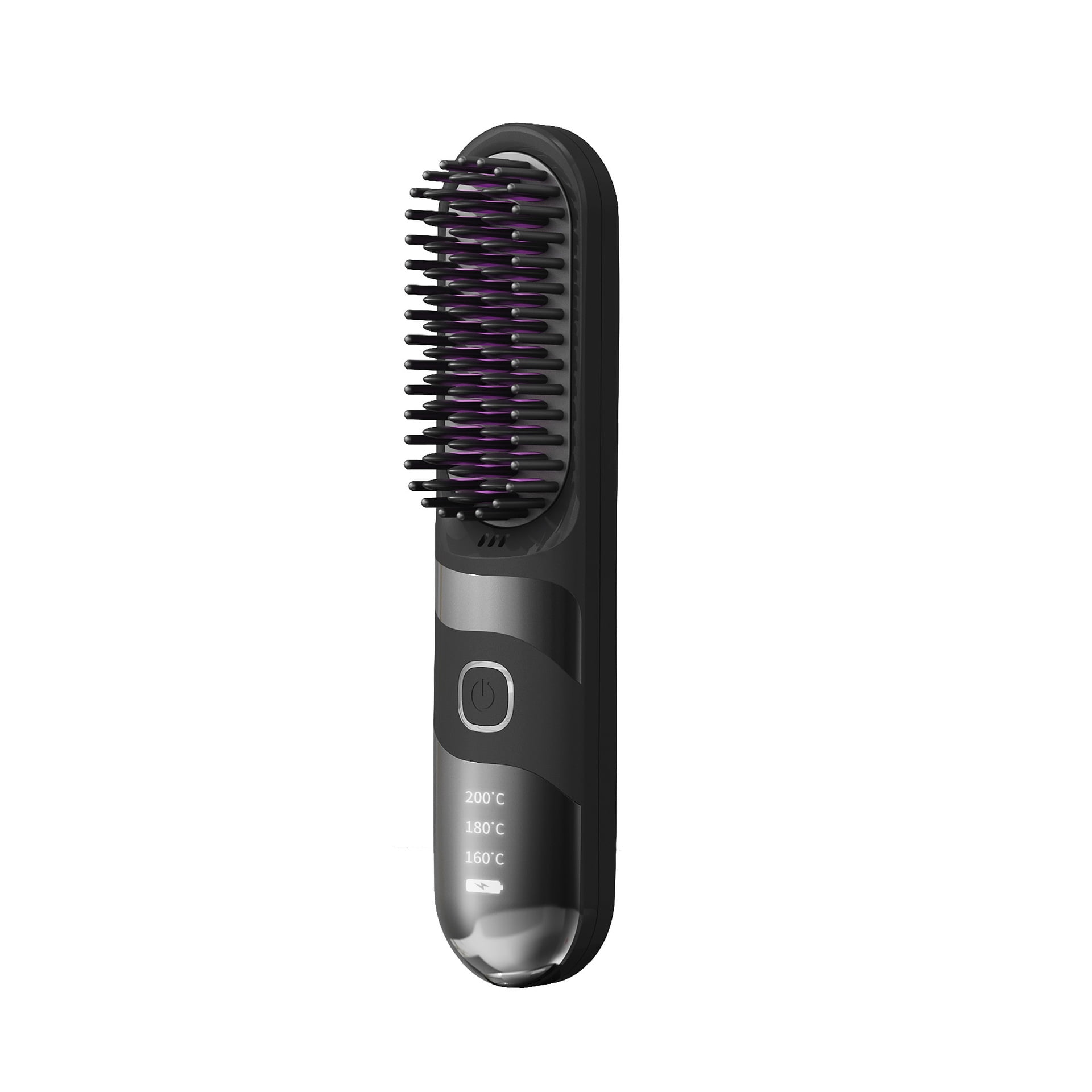 Cordless Hair Straightener Brush, Ionic Volumizing Styler, Root Lift ...