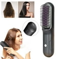 Cordless Hair Straightening Comb Does Not Harm Hair. Negative Ions Do ...