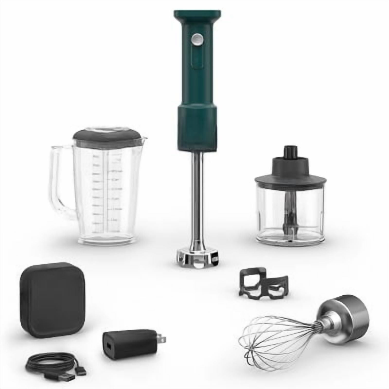 Cordless Hand Immersion Blender with Accessories Shaded Palm battery includedHand with Magnolia ...