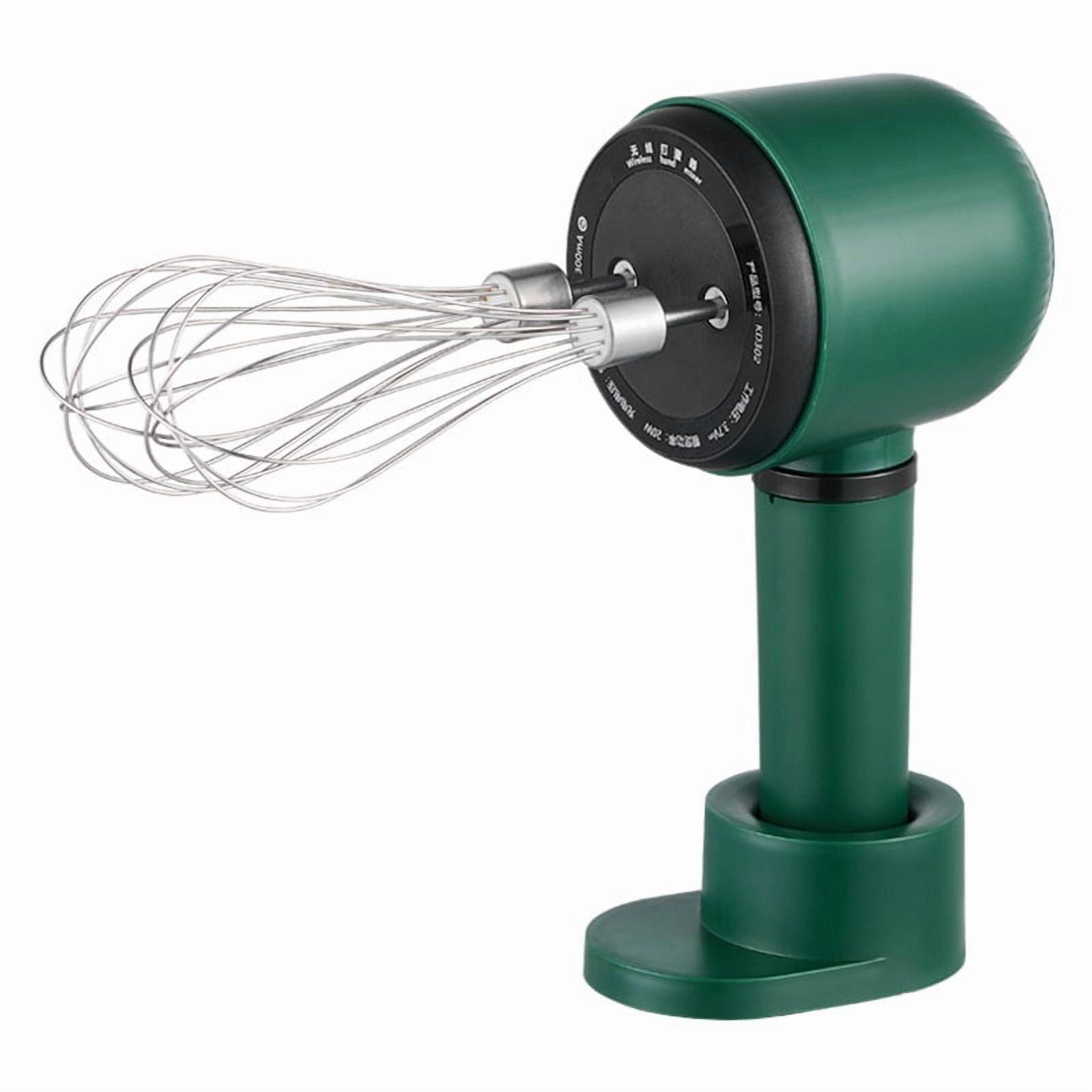 Cordless Hand Mixer w/ 3 Speed Settings, Digital Display, LED Charge ...