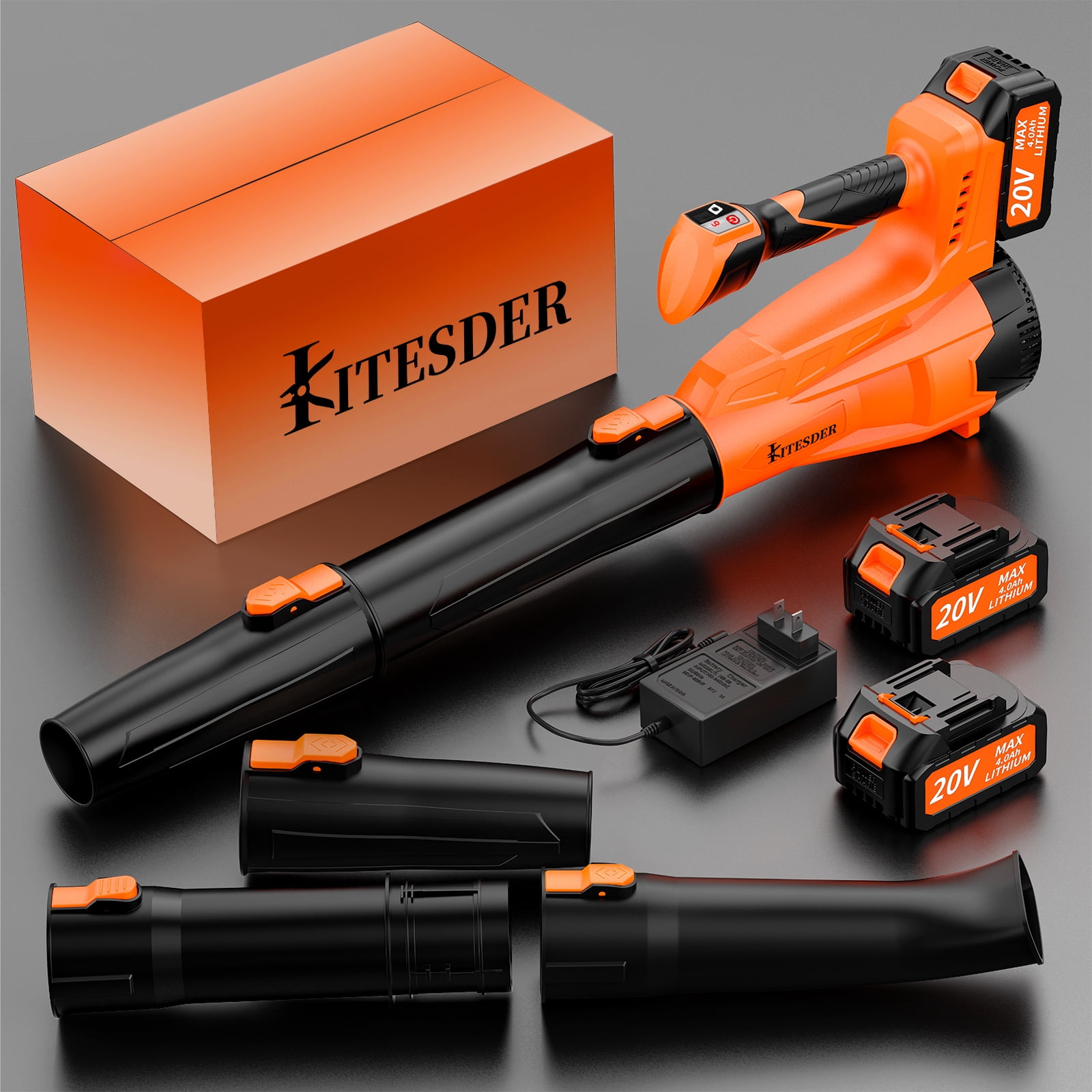 Cordless Handheld Leaf Blower & Vacuum, Portable Rechargeable Cleaner ...