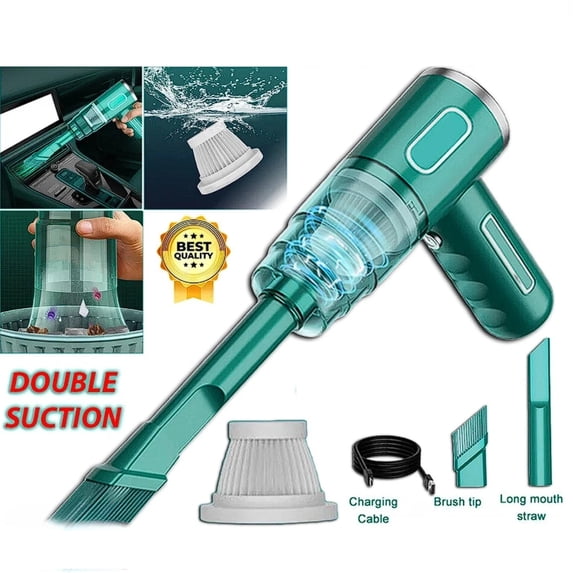 Cordless Handheld Mini Vacuum Cleaner, Rechargeable Portable Car Hand ...
