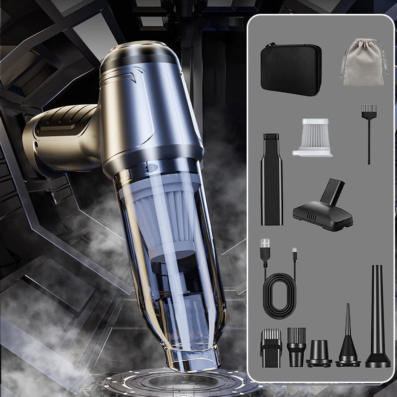Cordless Handheld Vacuum Cleaner - 10,000PA Powerful Suction, Brushless Motor Car Vacuum for ...