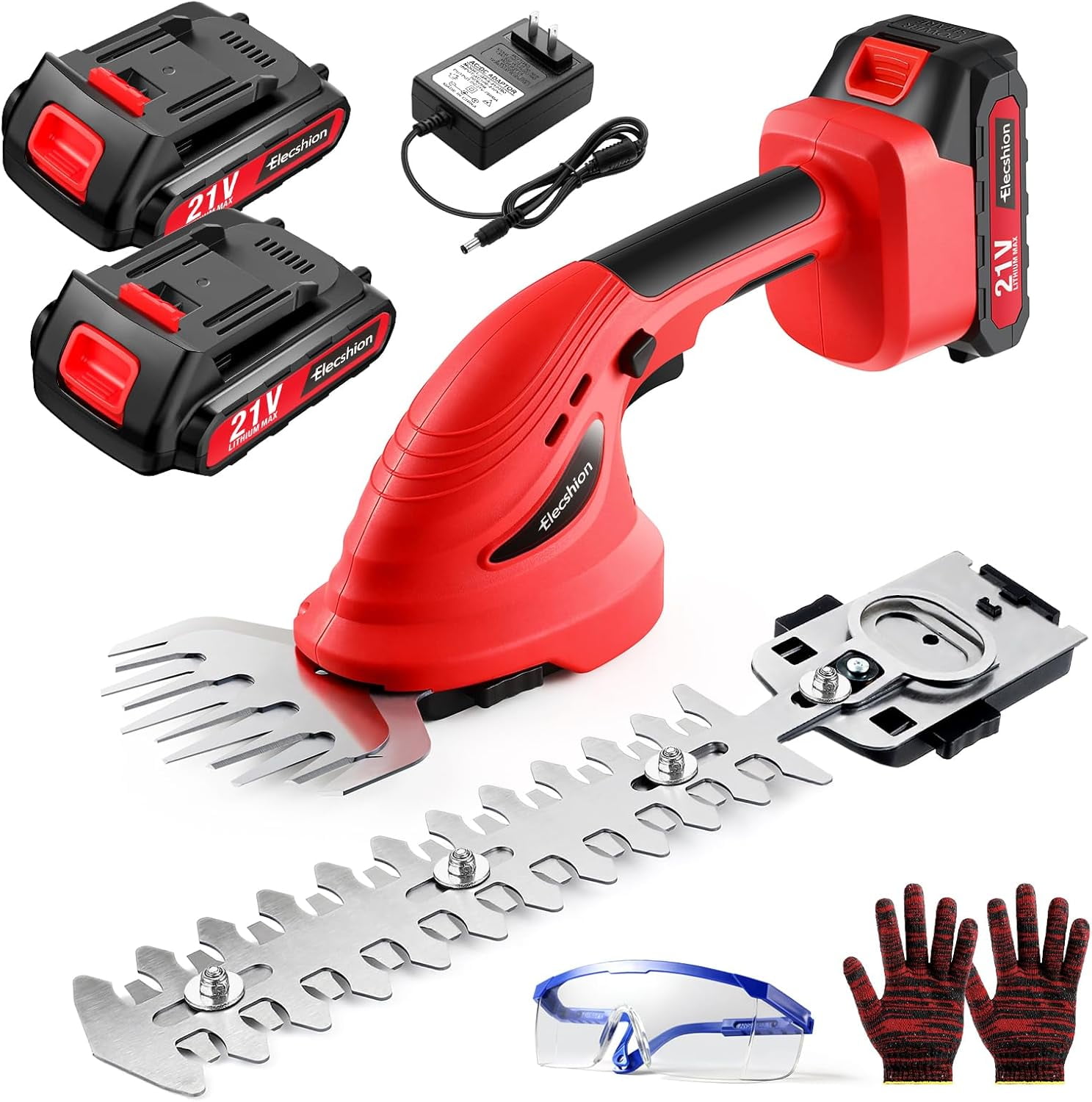 Ego Lawn Mower MAXLANDER Cordless Grass Shears & Hedge Trimmer, 2-in-1 ...