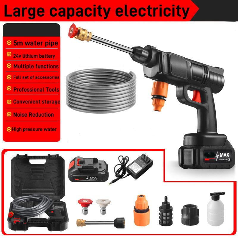 Cordless High Pressure Washer, Pressure Jet Gun, 48V Lithium Ion ...
