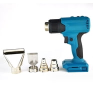 Felji Adjustable Heat Gun with 4 Attachments, Dual Temperature, 1500W ...
