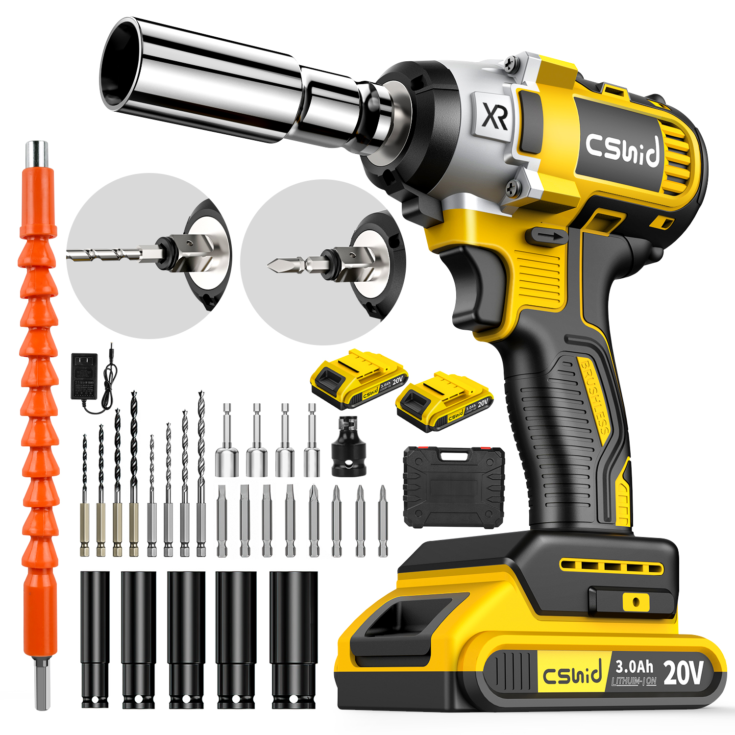 Omega Pro 83024 4-Piece Adjustable T-Handle Speed Wrench Set - Walmart.com