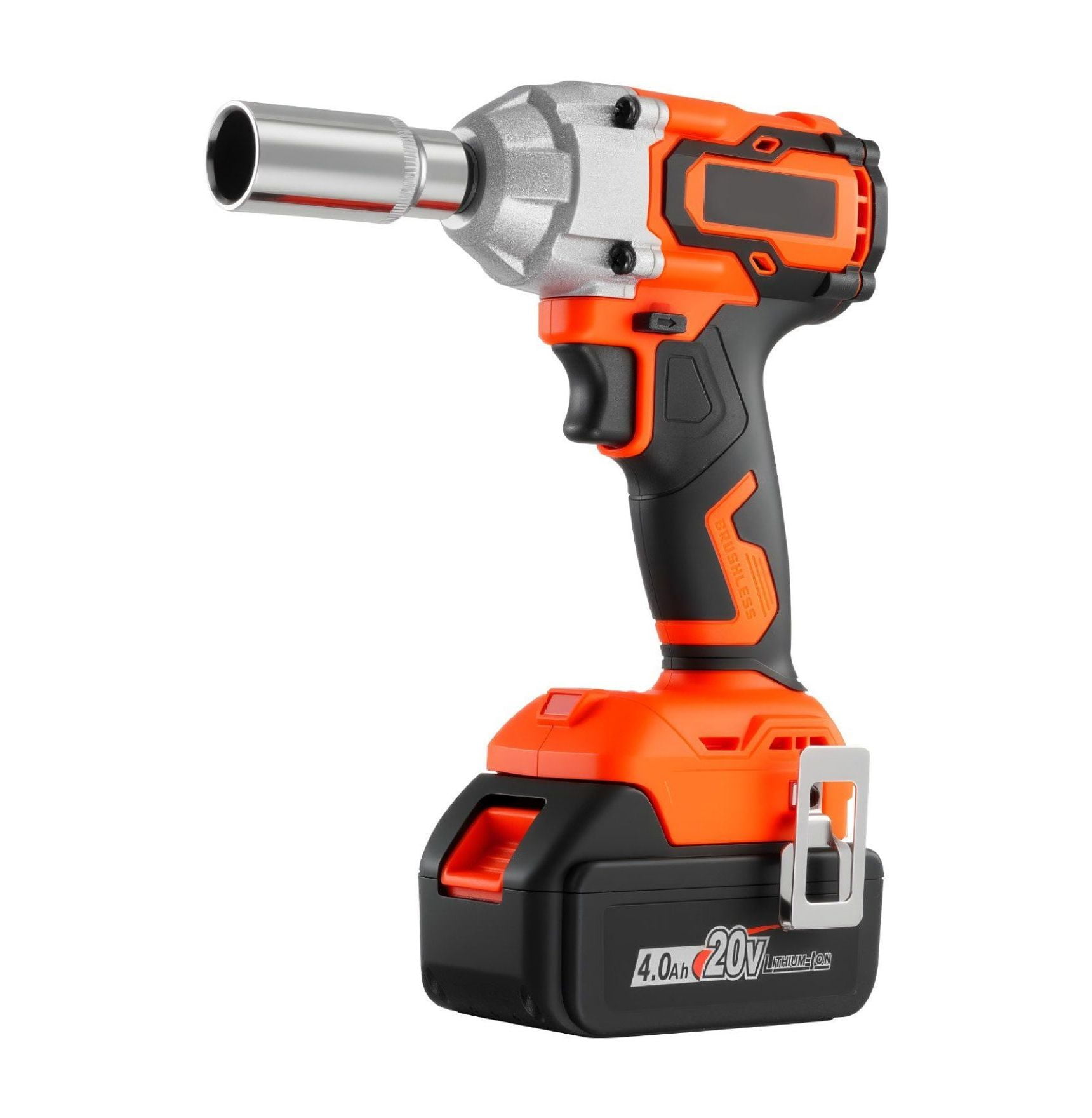 Cordless Impact Wrench 280 ft-lbs 20V Brushless, 3/8" Electric Impact ...