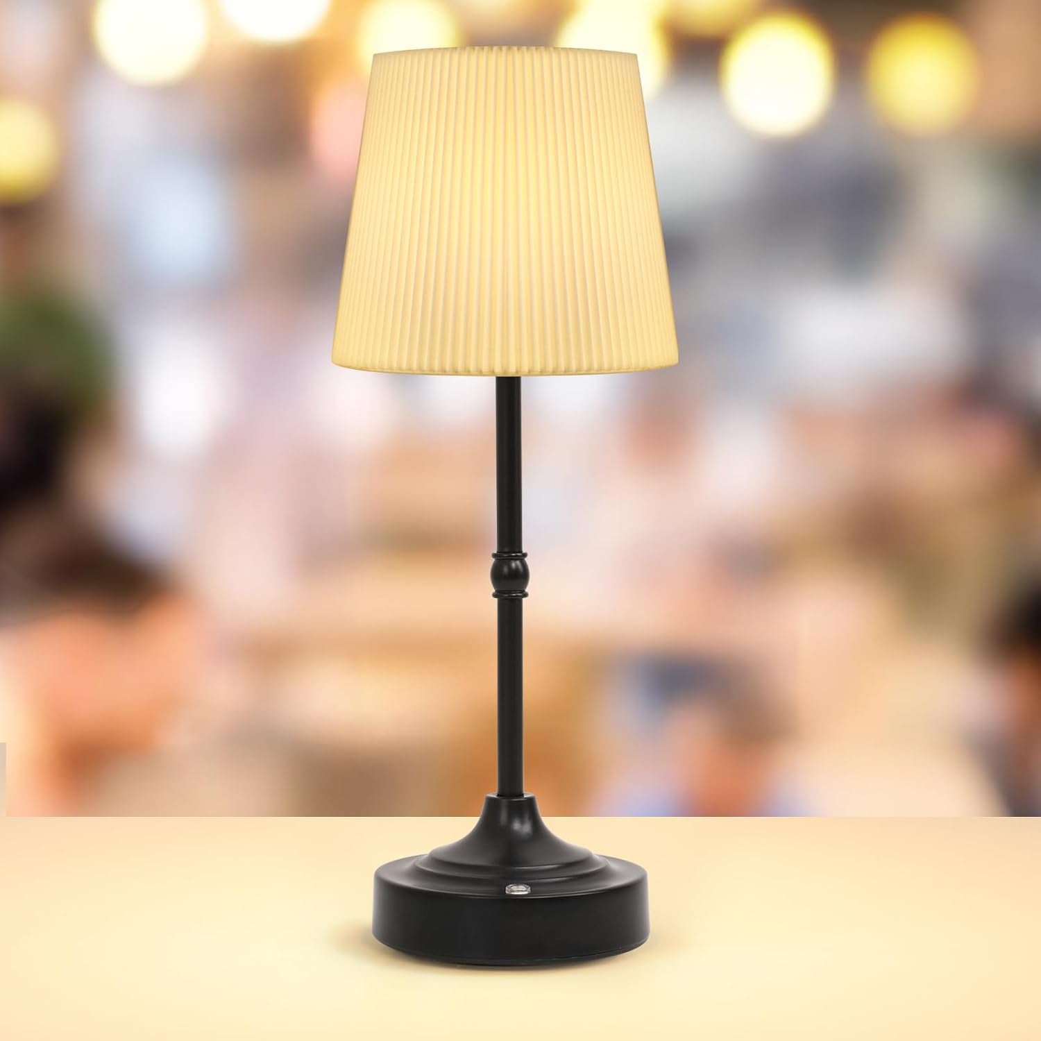 Cordless LED Table Lamp with Dimmer, Built-in Rechargeable Battery, 3 ...