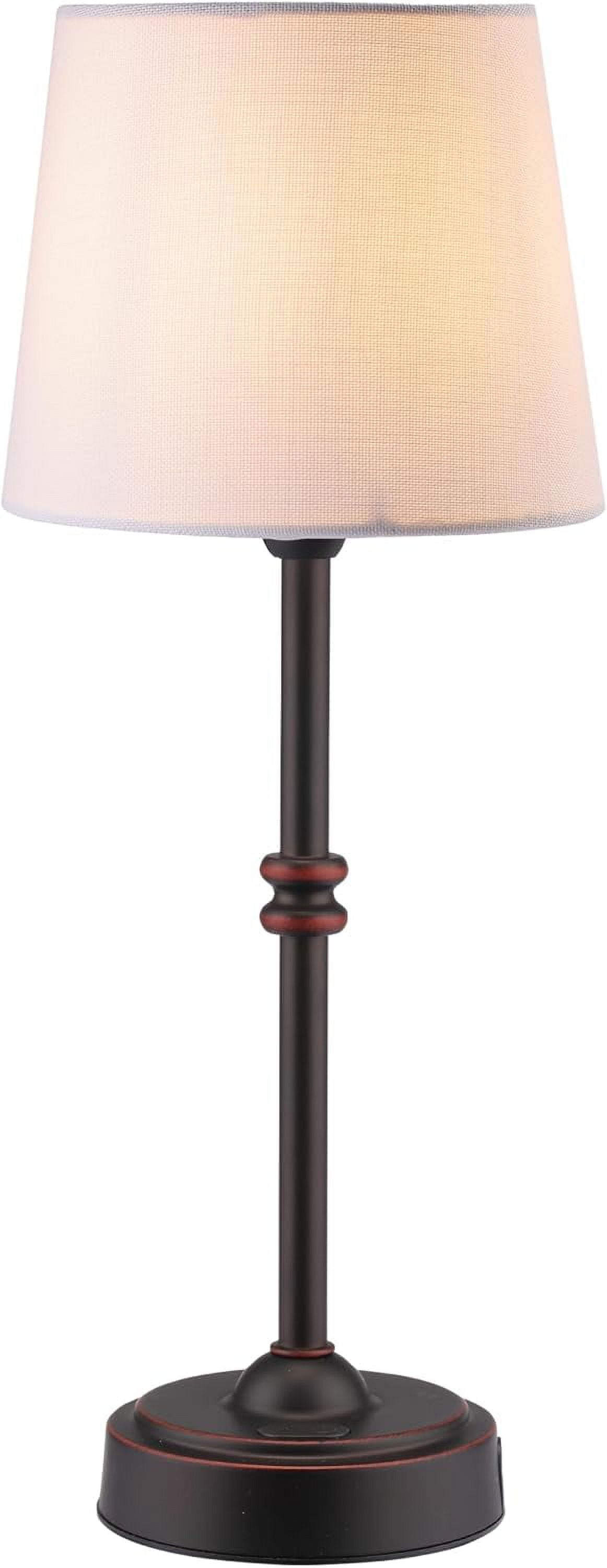 - Cordless LED Table Lamp with Dimmer, Built-in Rechargeable Battery, 3 ...