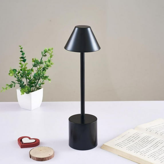 Cordless LED Table Lamp, Touch Control, 3 Color Temps, USB,C ...