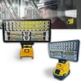 Cordless LED Work Light for 20V Battery，90W 5400LM Wide Beam Flood ...