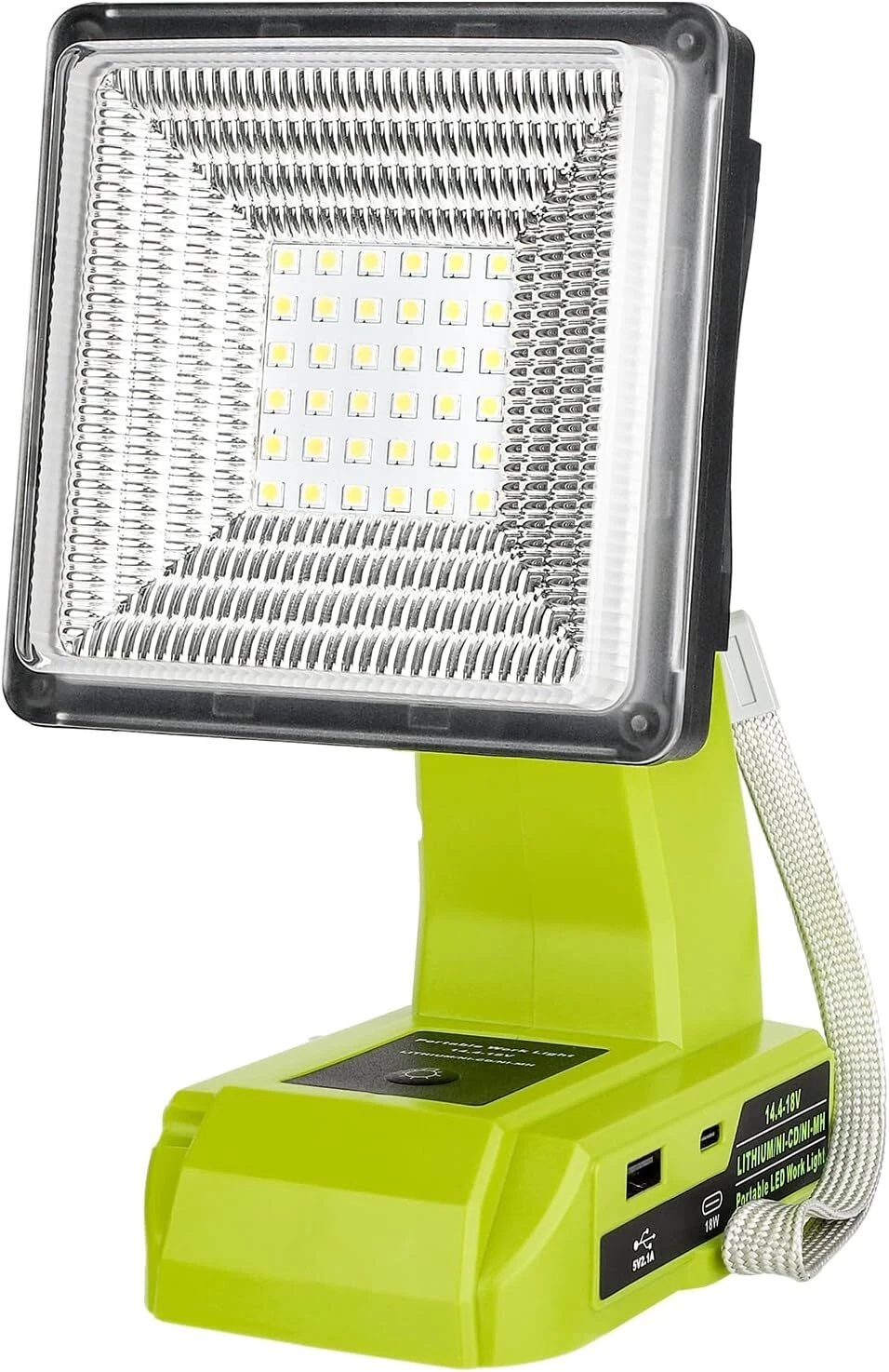 Cordless LED Work Light for Ryobi 18V Battery 15W LED Floodlight ...
