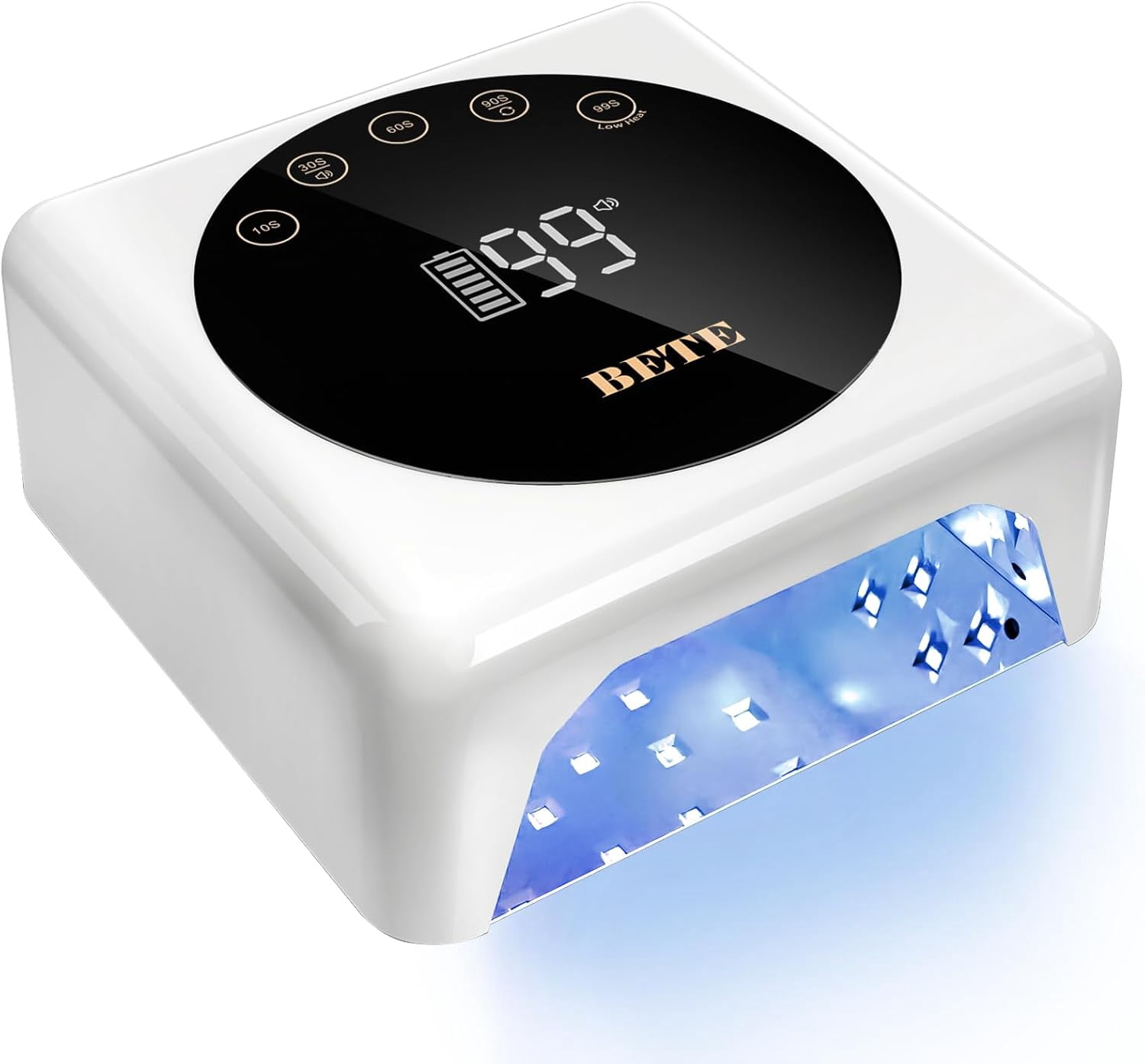 Cordless Lamp, 78W UV Light, Intelligent Sensor and LCD Display Curing ...