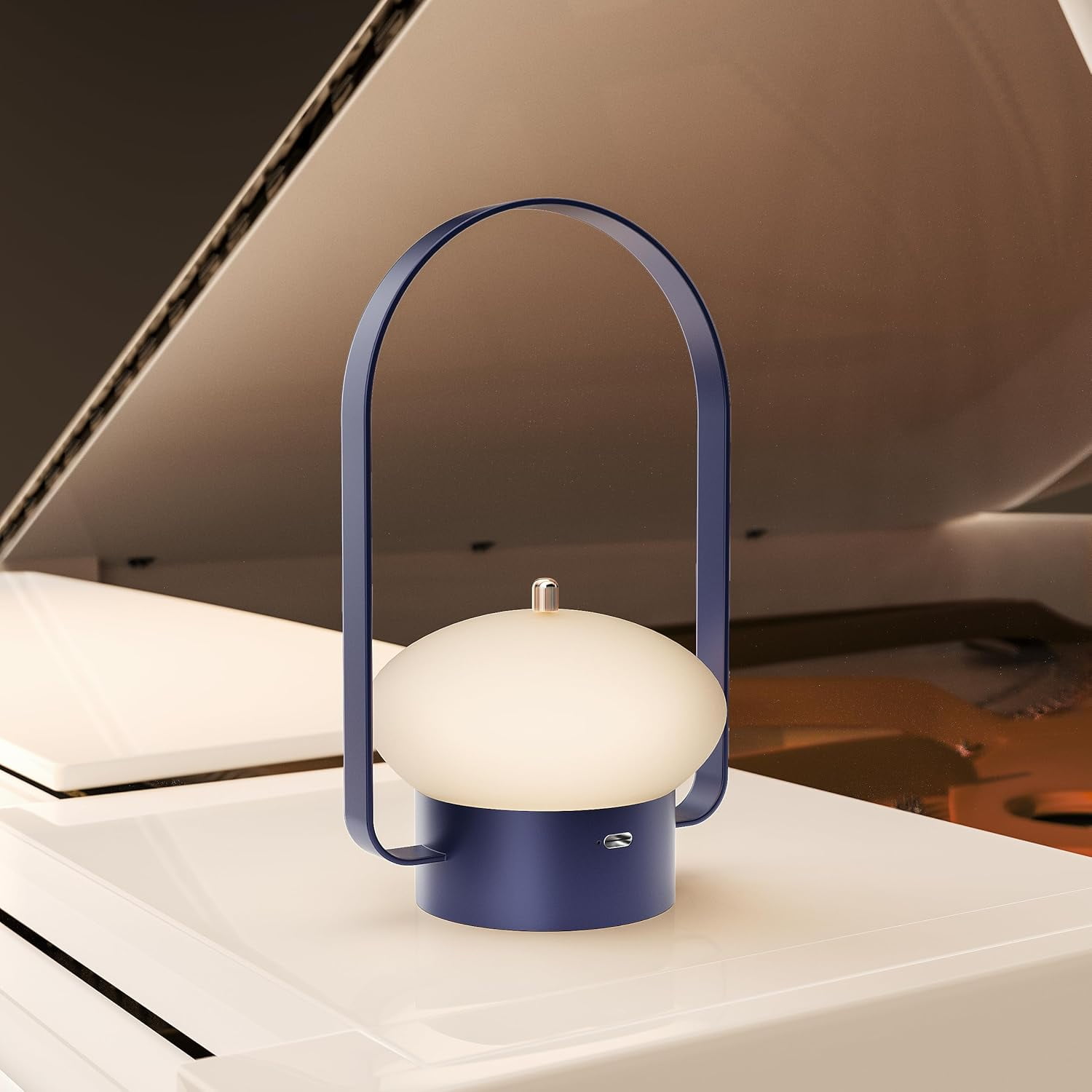 Cordless Lantern Table Lamp LED, Portable Camping Lantern Light ...