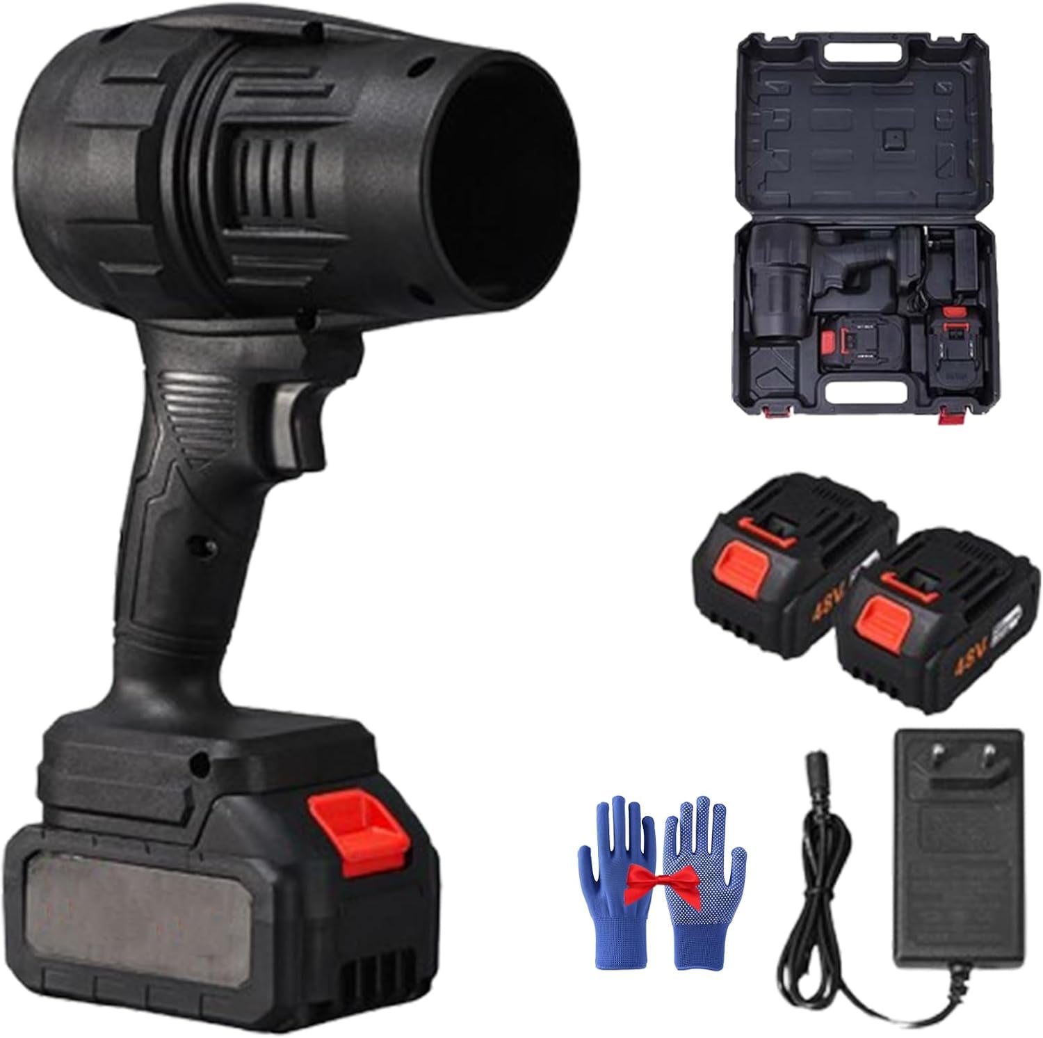 Cordless Leaf Blower, 2025 Uptodate Cordless Leaf Blower Handheld,Three ...