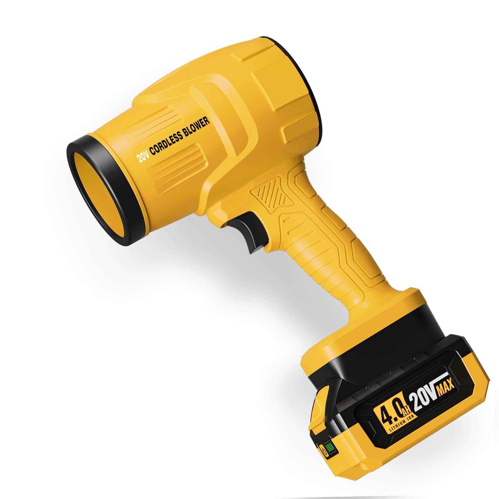Cordless Leaf Blower Compatible with DEWALT 20V Max Battery, 125-MPH ...