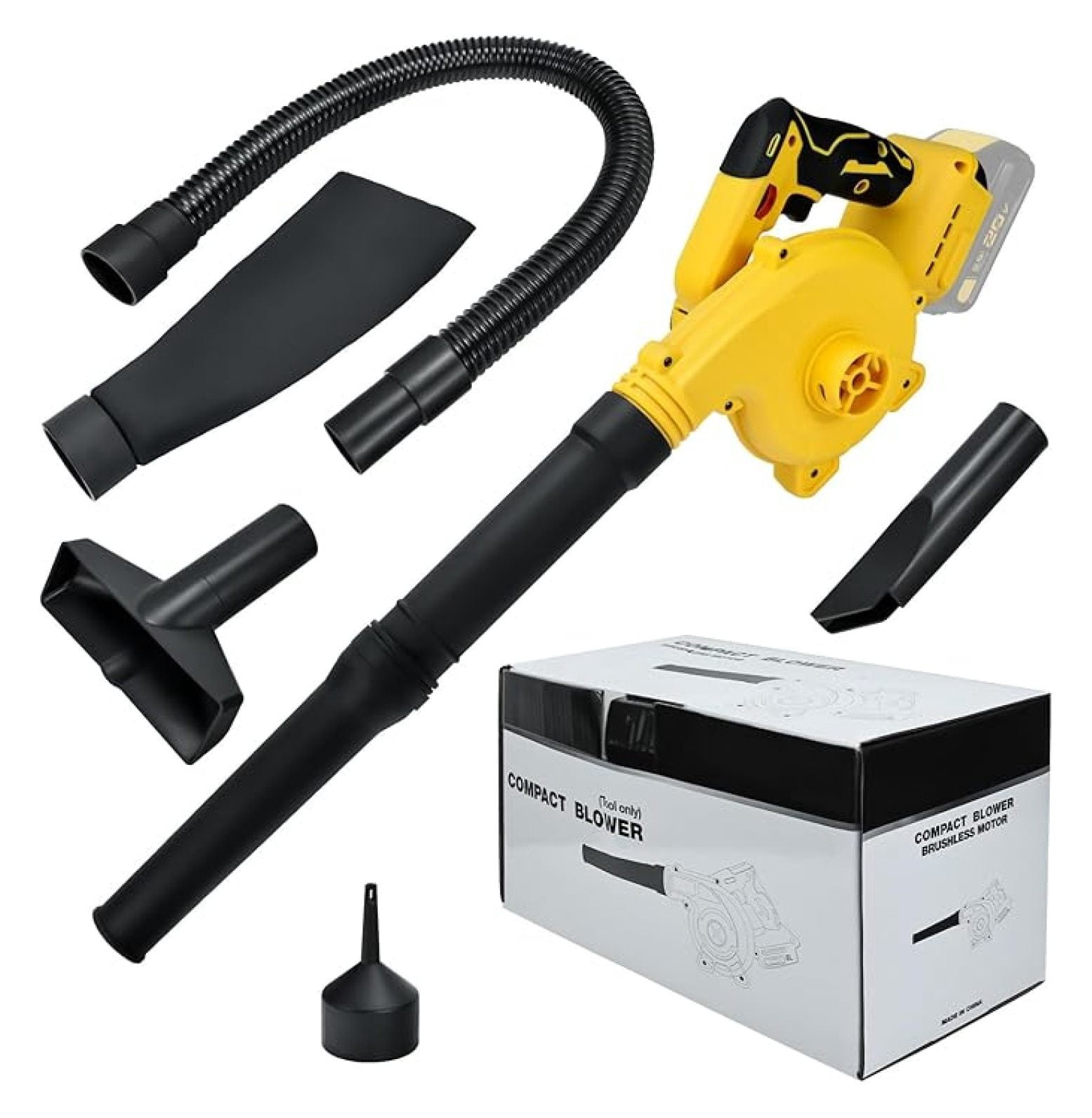 Cordless Leaf Blower for Dewalt 20V Max Battery with Brushless Motor, 6 Variable Speed Up to ...