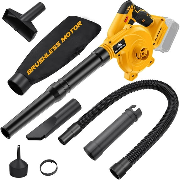 Cordless Leaf Blower for Dewalt 20V Max Battery,Electric Jobsite Air ...