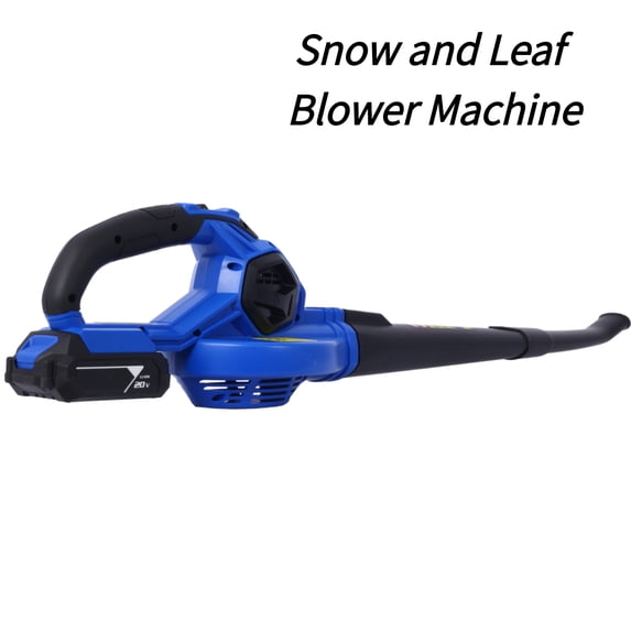 Cordless Leaf Blower - Electric Leaf Blower Cordless with Battery and ...