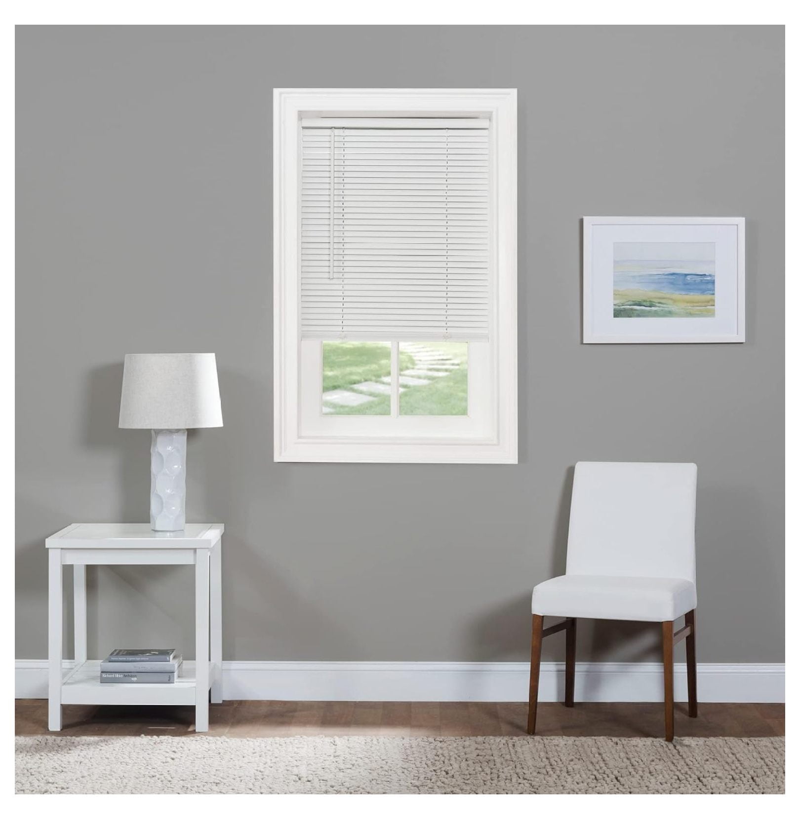 Cordless Light Filtering Mini Blind - 36 Inch Width, 72 Inch Length, 1 ...