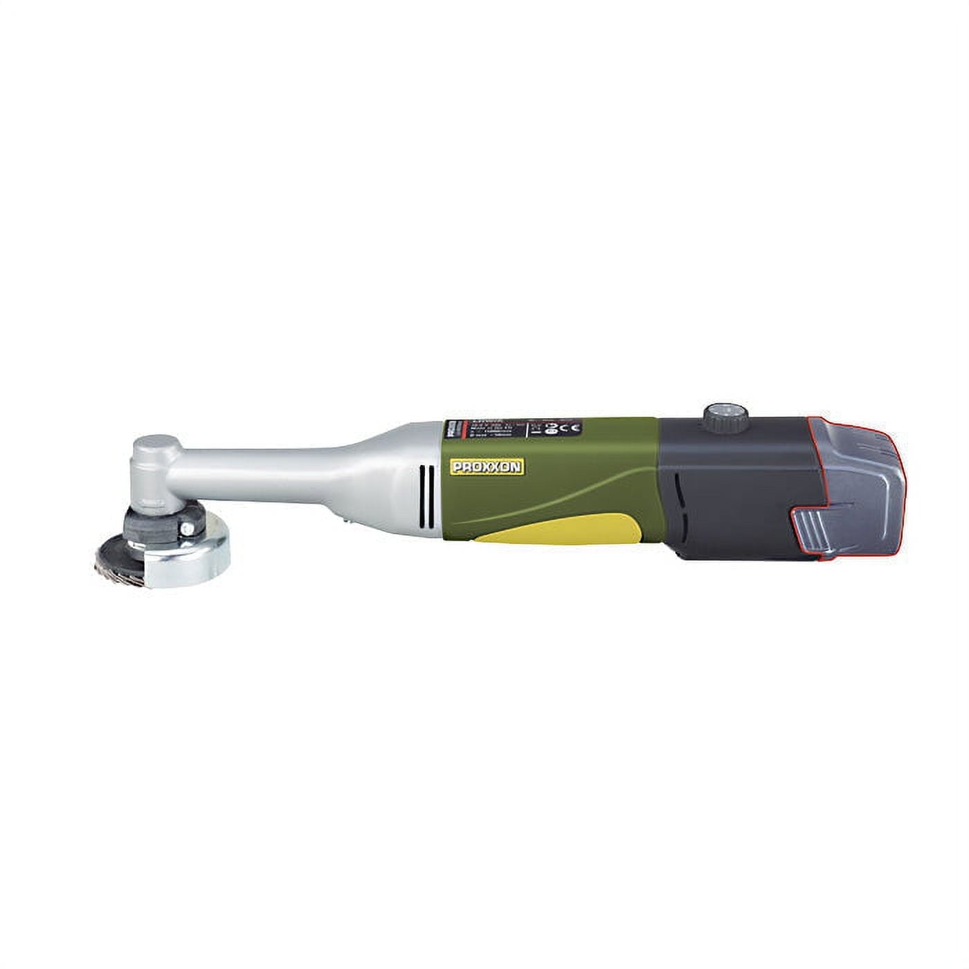 Proxxon Cordless Long Neck Angle Grinder LHW/A, Variable Speed, Powered ...