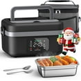 Cordless Lunch Box for , 16000mAh Heated Lunch Box, 1L Portable Self ...