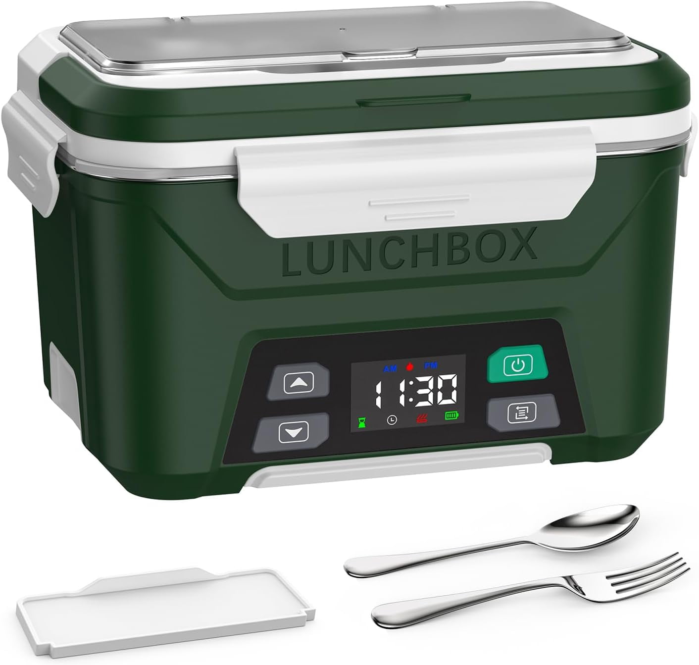 Cordless Lunch Box for , Heated Lunch Box with Automatic Heating, 5.5 ...