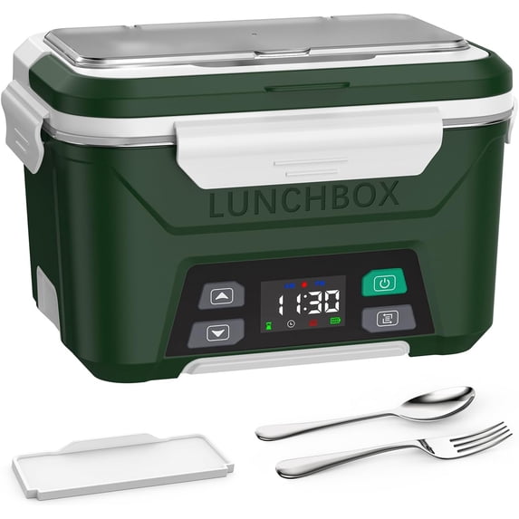 Cordless Lunch Box for , Heated Lunch Box with Automatic Heating, 5.5 ...