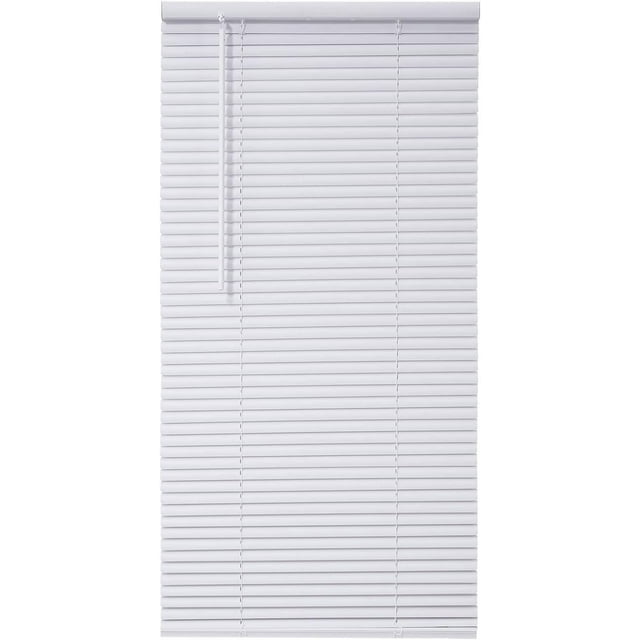 Cordless Mini Blind 18"(W) X 42"(L) White, Light Filtering, Cordless ...