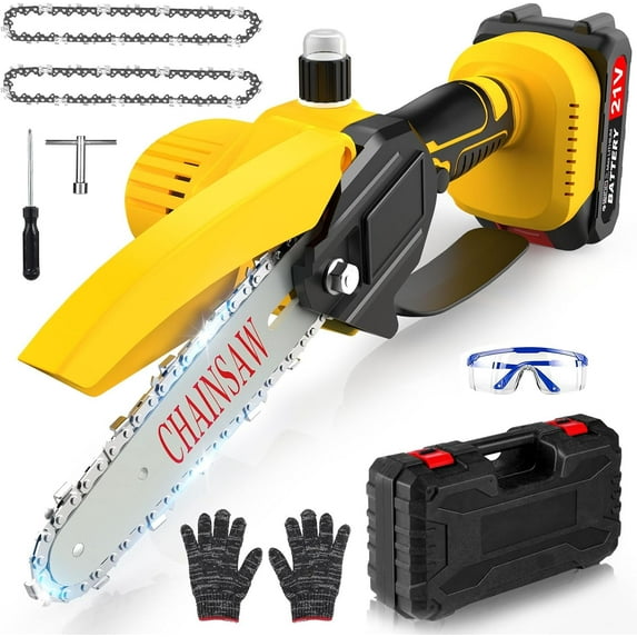 Cordless Mini Chainsaw for XIULIN 20V MAX Battery Powered (NO Battery ...