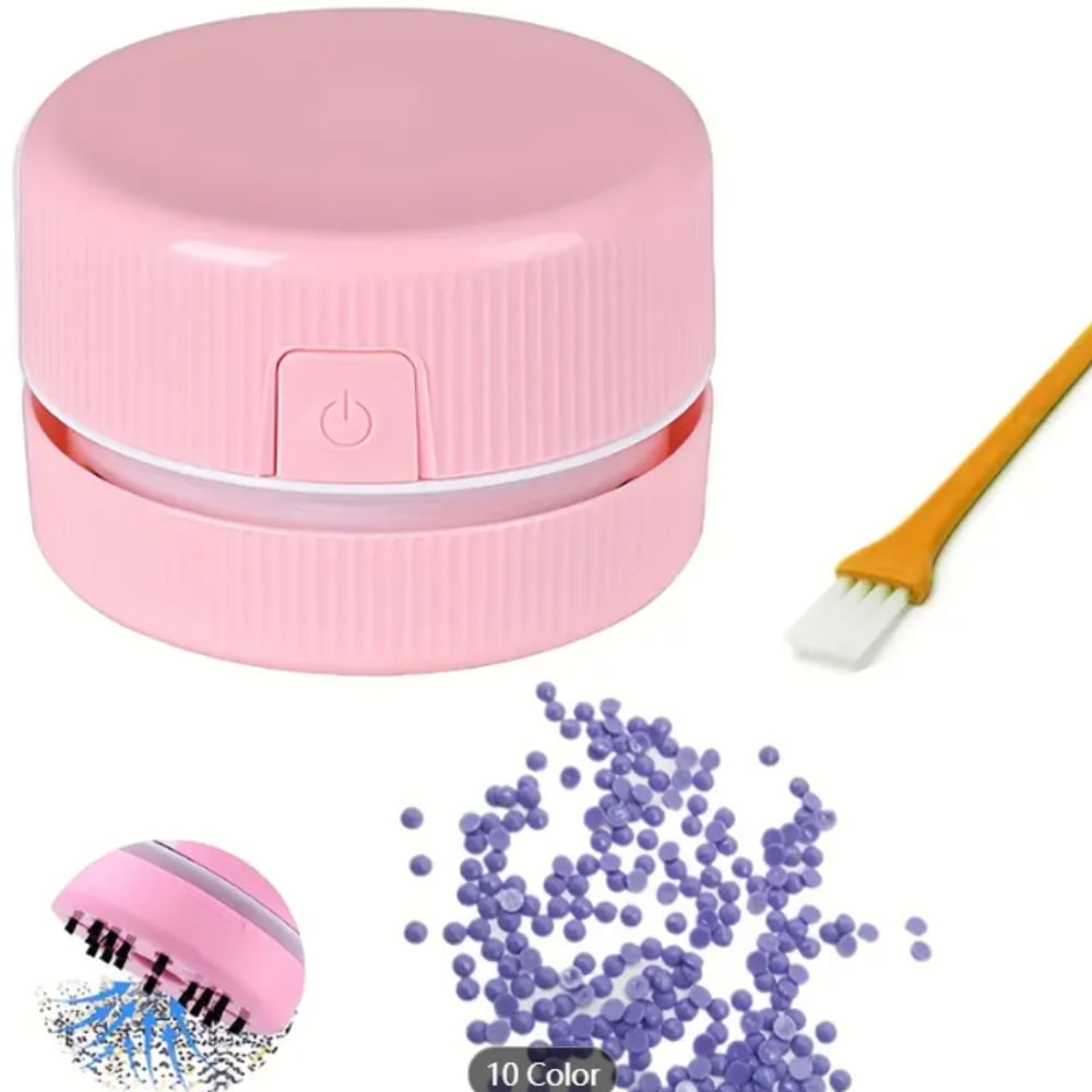 Cordless Mini Vacuum Cleaner - Portable Lightweight USB Dustbuster for ...