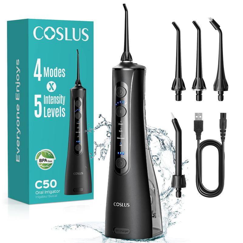 Cordless MultiMode Dual Thread Oral Irrigator,electric rechargeable ...