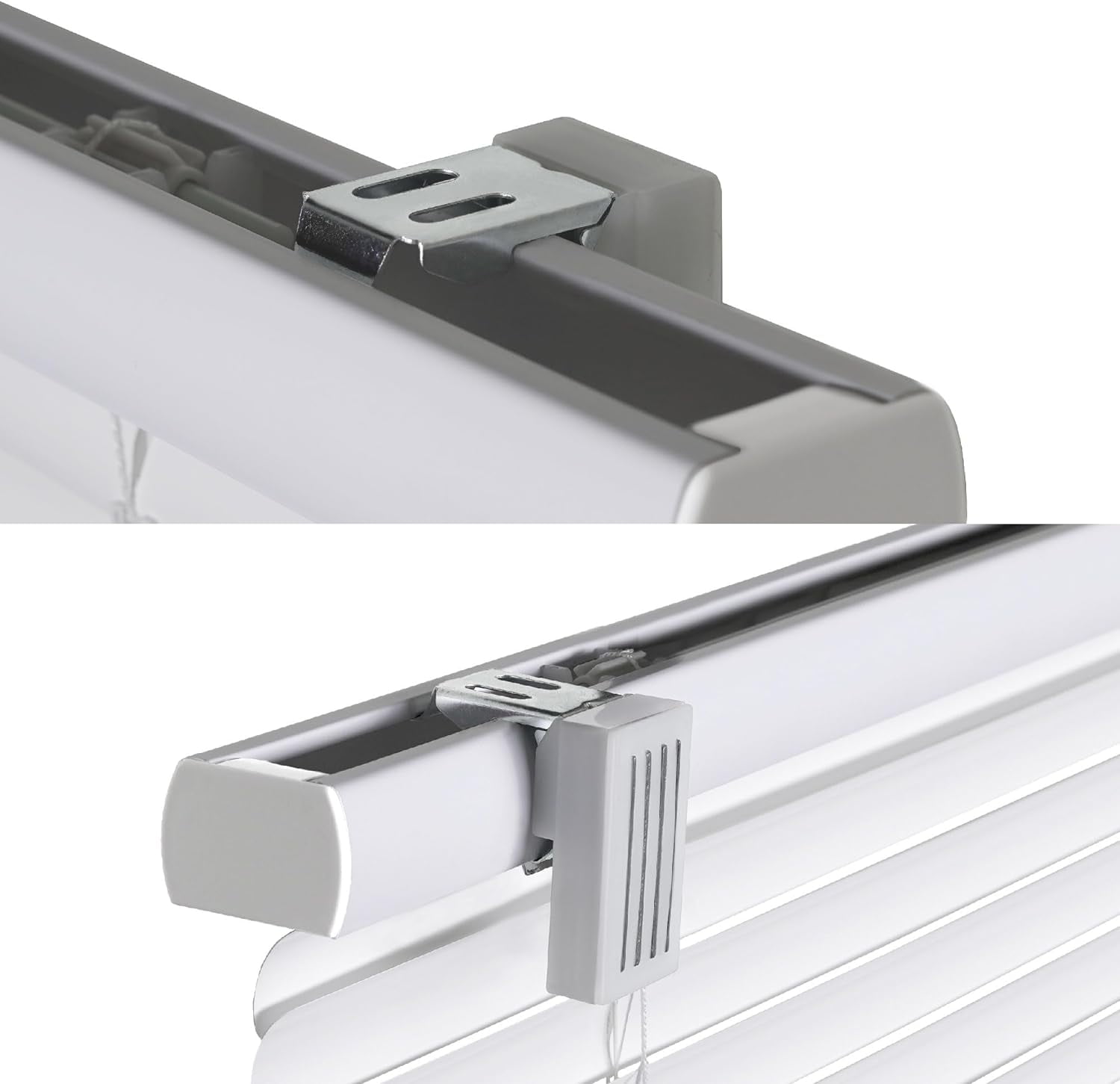 Cordless No Tools 1" Magnet Mini Blinds for Metal Doors, Room Darkening ...