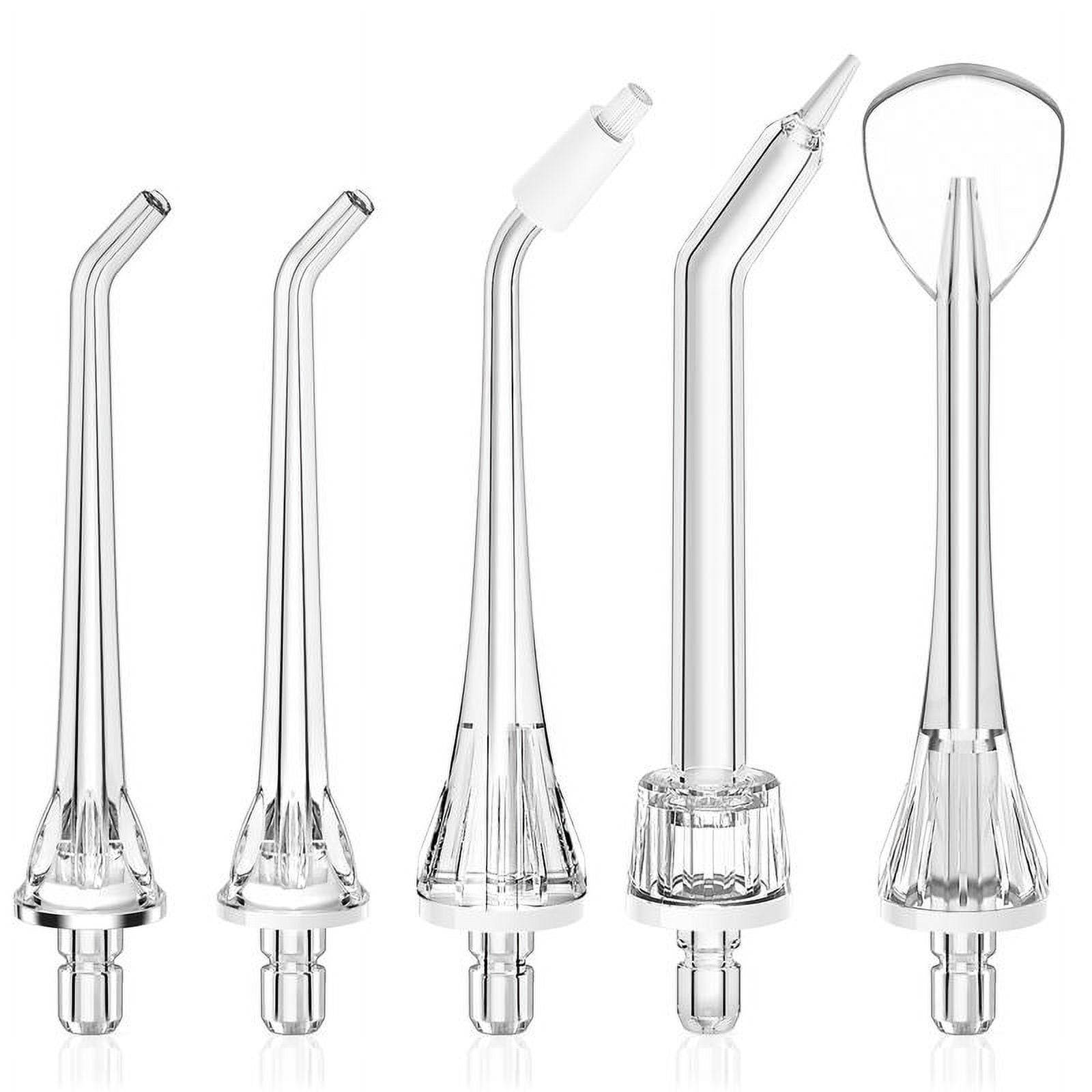 Cordless Oral Irrigator, 3 Modes, Dual Water Flosser, 5 Replacement ...