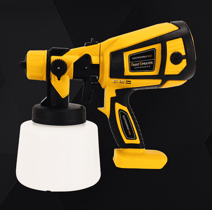 Cordless Paint Sprayer with Battery, 21V/2*4000mAh, 650W New All ...