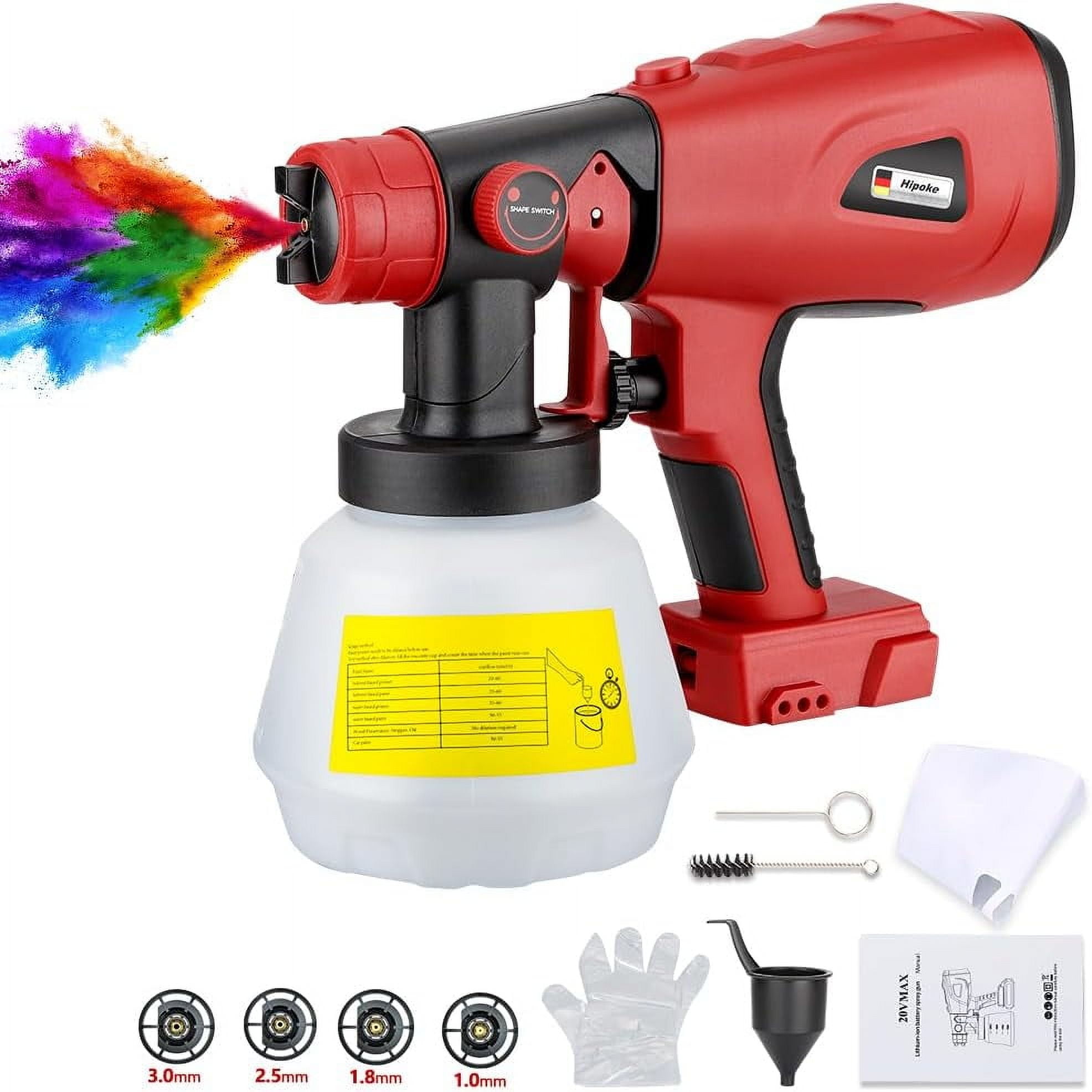 Cordless Paint Sprayer Compatible with Milwaukee M18 18V Lithium ...