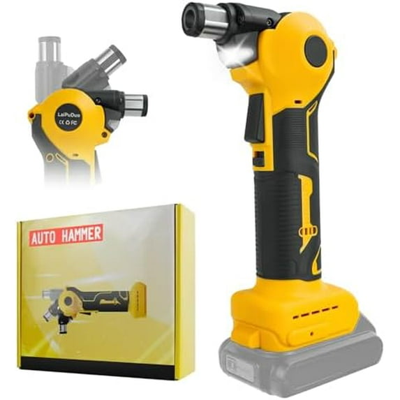 Cordless Palm Nailer for dewalt 20V Battery, Auto Hammer with Magnetic ...