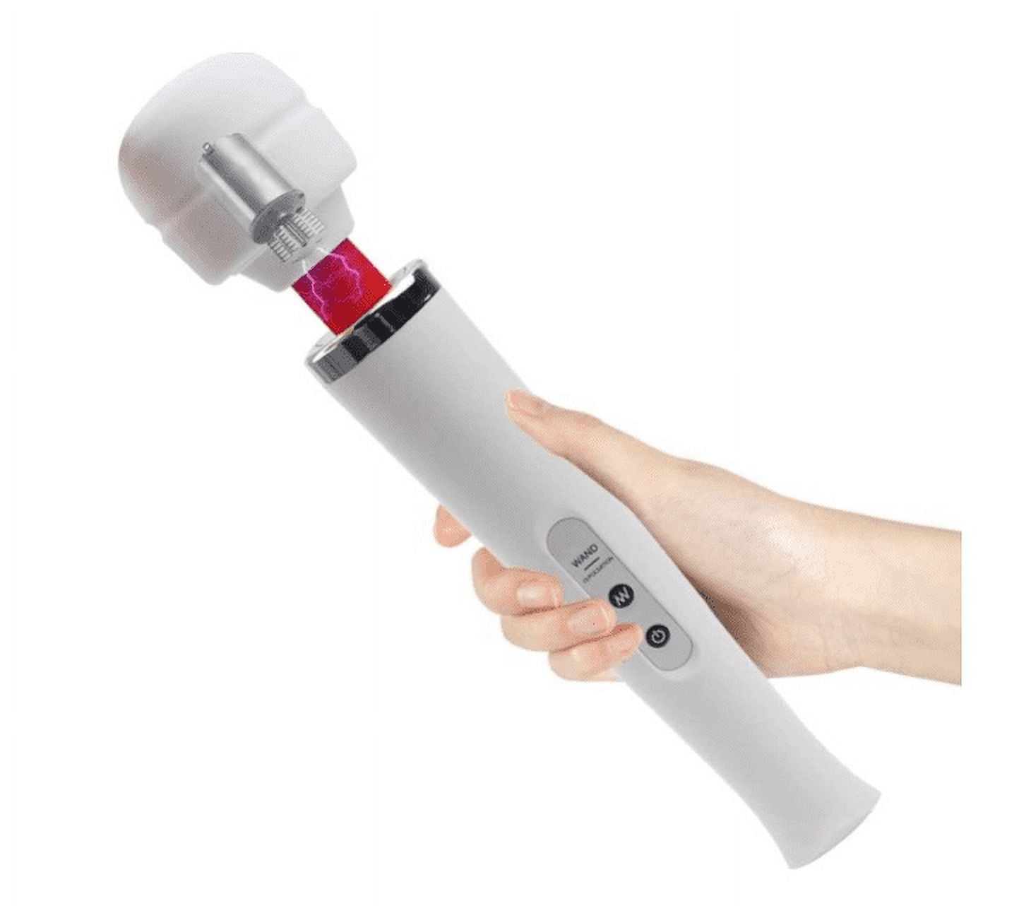 Cordless Personal Wand Electric Massager with 10 Powerful Vibrations ...