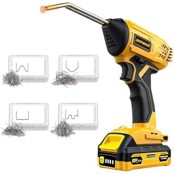 Cordless Plastic Welder for Dewalt 20V Max Battery Powered, Plastic ...