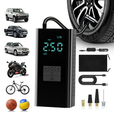 SPRING PARK HD Air Tire Inflator with Dial Gauge Auto Truck Bike ...