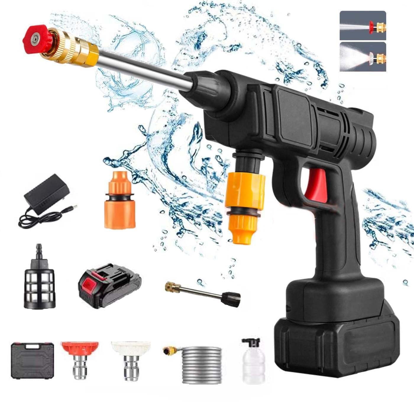 Cordless Pressure Washer 48V 30Bar Pressure, Three Water Spraying Modes ...