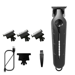 Kemei Cordless Hair Trimmer 0mm Clipper Professional Electric Cutting ...