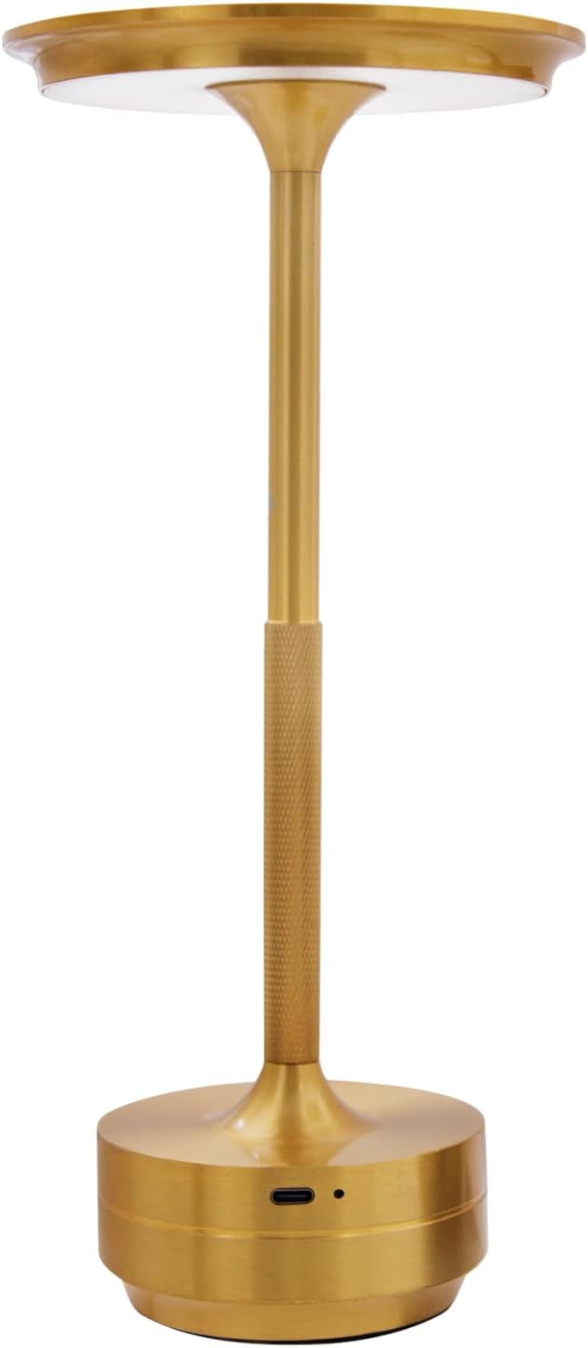 Cordless Rechargeable Table Lamp,LED Battery Operated Table Light ...