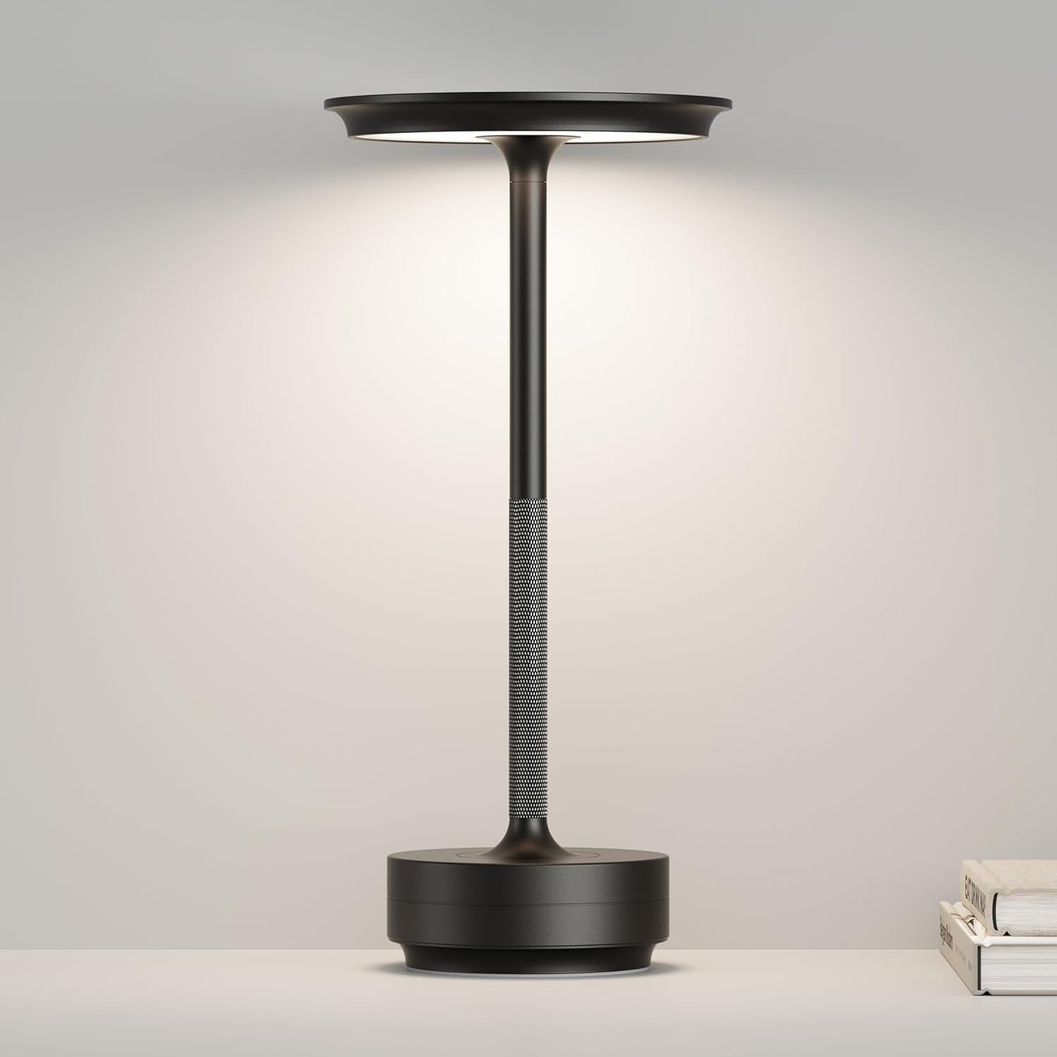 Cordless Rechargeable Table Lamp,LED Portable Touch Battery Operated ...