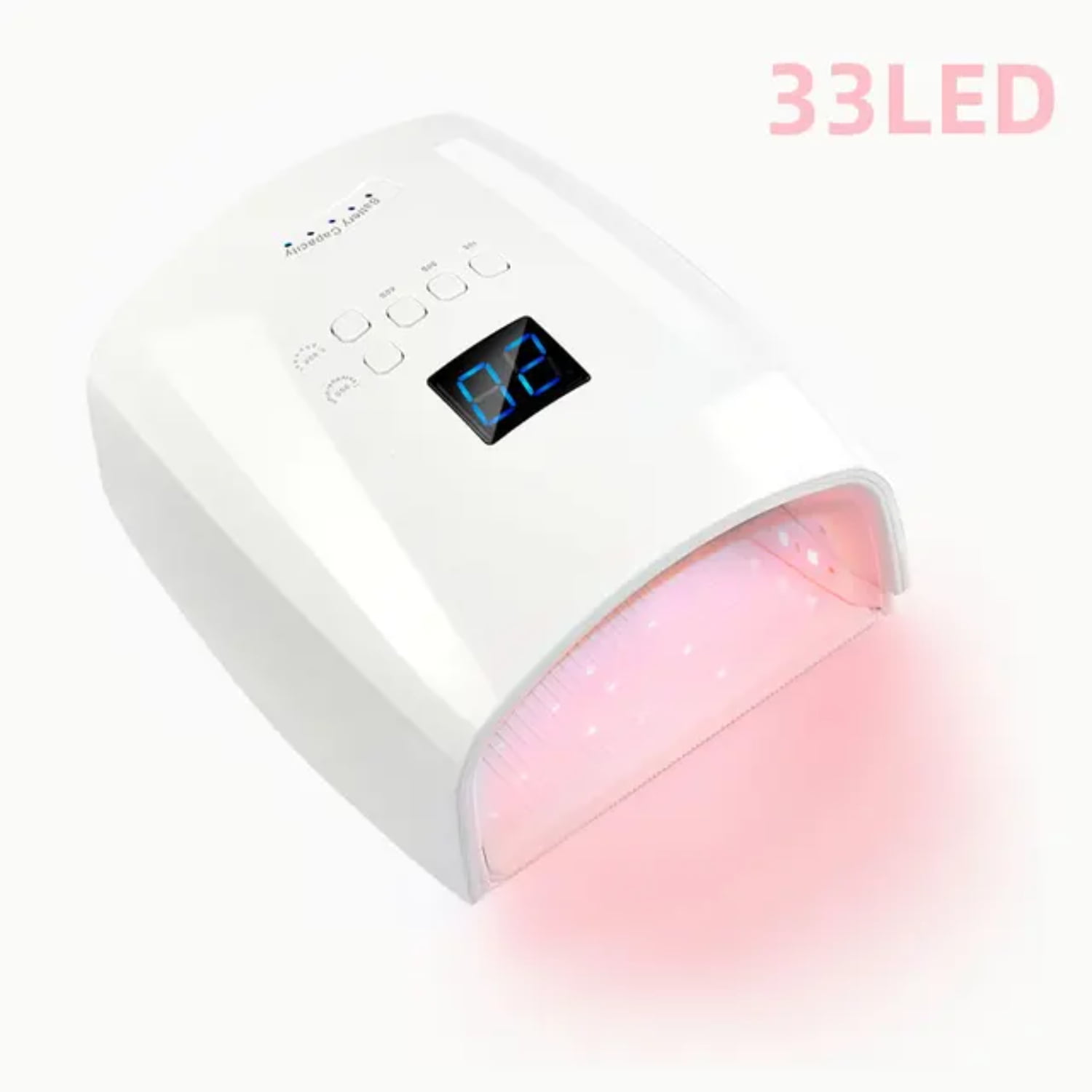 Cordless Rechargeable UV LED Nail Lamp for Gel Polish - Portable ...