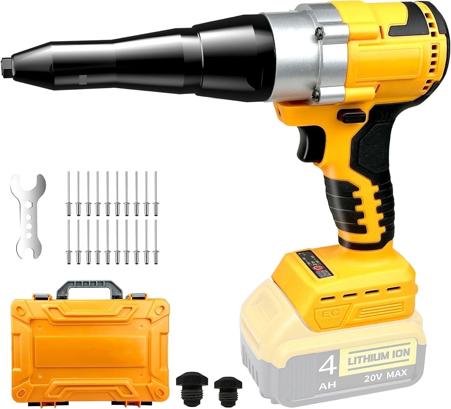 Cordless Rivet Gun,Dewalt 20V Max Battery Compatible (No Battery ...