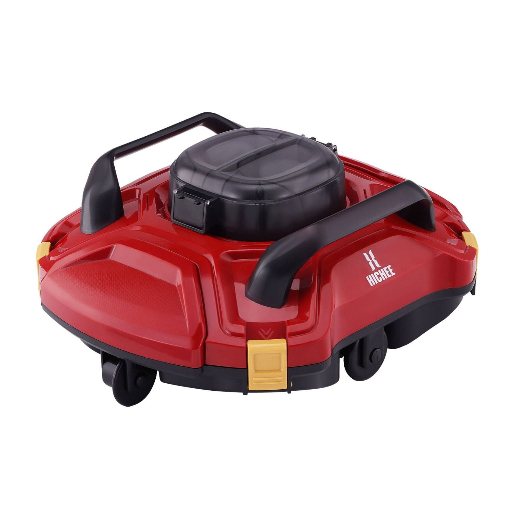 Cordless Robotic Pool Cleaner Pool Vacuum Self-Parking Dual-Motors LED ...