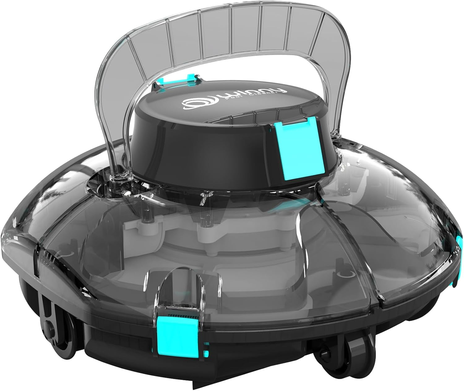 Cordless Robotic Pool Cleaner,Powerful Suction & Dual-Layer Filtration ...